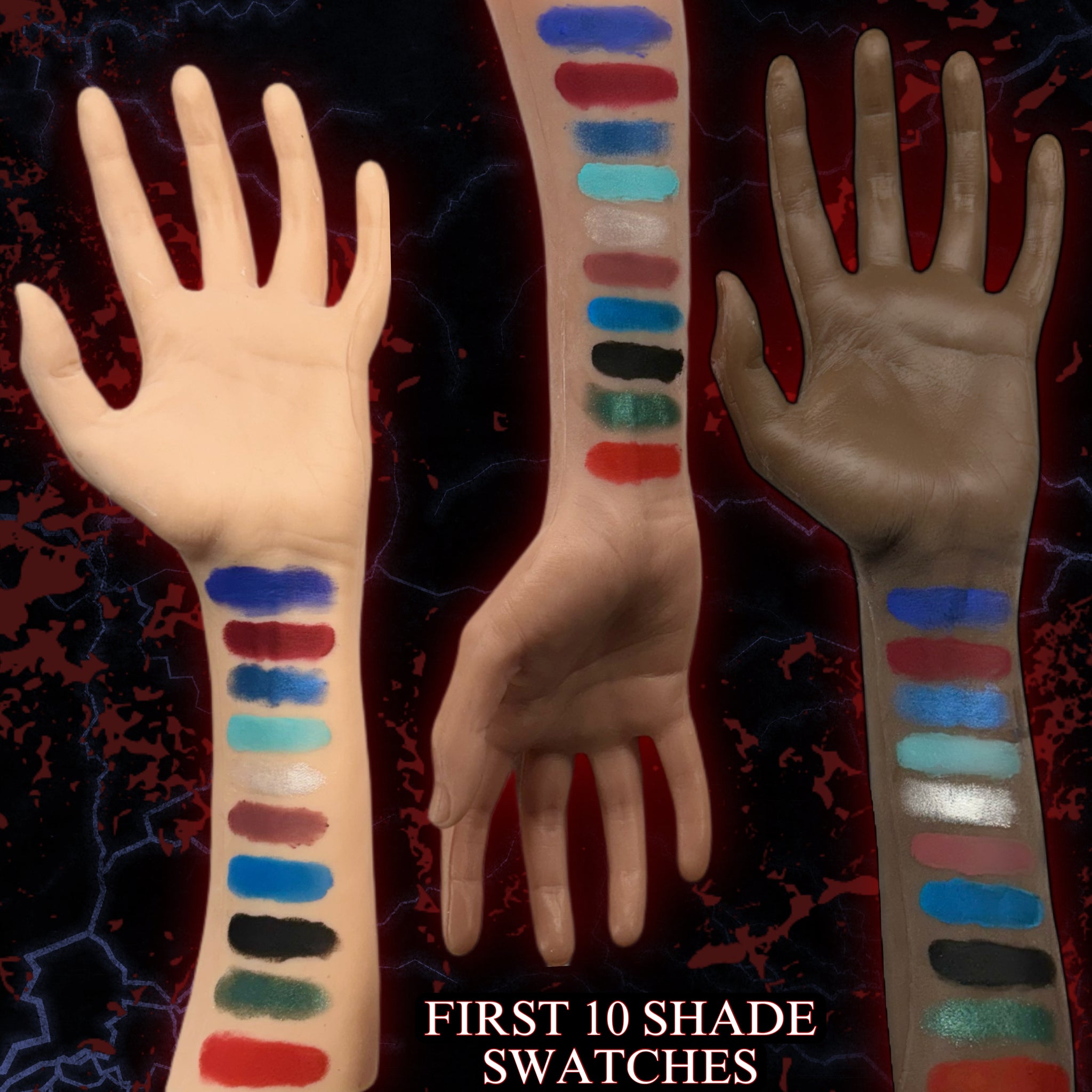 MILES COUNTY MASSACRE MAKEUP PALETTE (PRE-ORDER) – Creature Cosmetics LLC